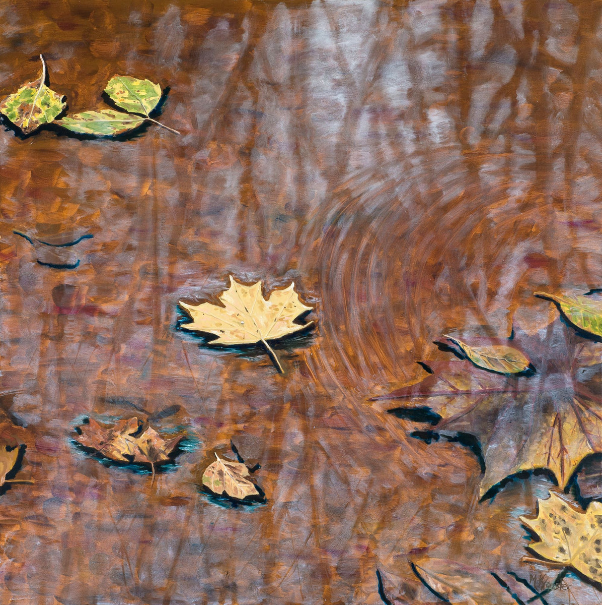 Staying Afloat (original oil painting) - *SOLD* – Klooster Art